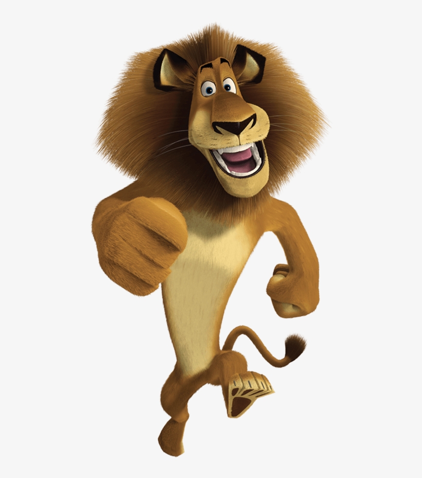 Lion - Madagascar Shrek Kung Fu Panda Transparent PNG - 474x849 - Free ...