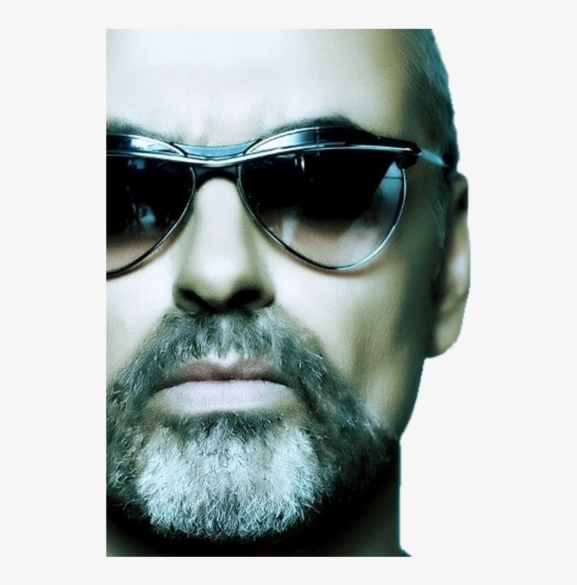 George Michael Sunglasses Png - George Michael True Faith Transparent ...