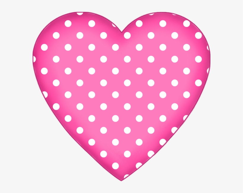 Free Pictures Hearts - Heart With Polka Dots Transparent PNG - 600x571 ...