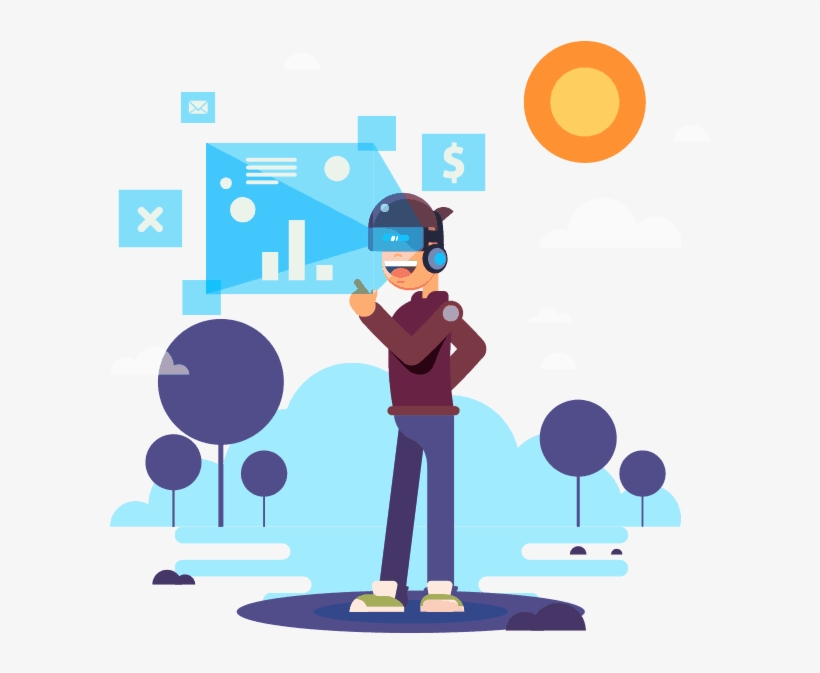 Augmented Reality - Illustration Augmented Reality Png Transparent PNG ...