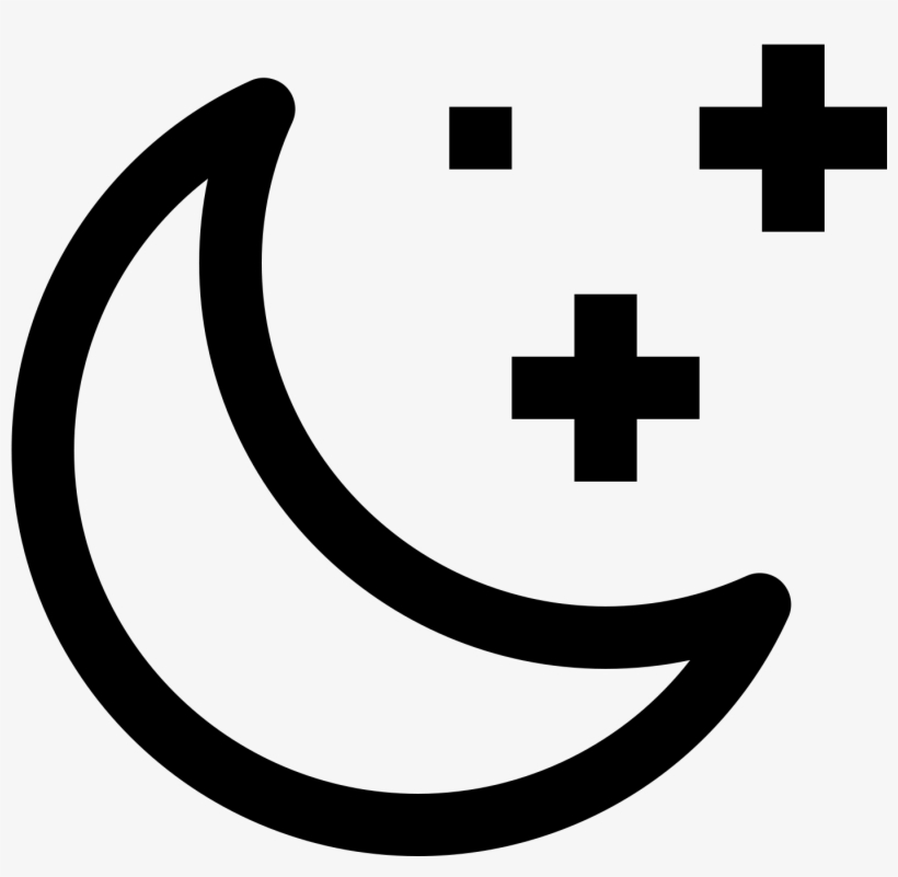 It's A Logo Of A Fat Crescent Moon With Its Upper - The Opening ...