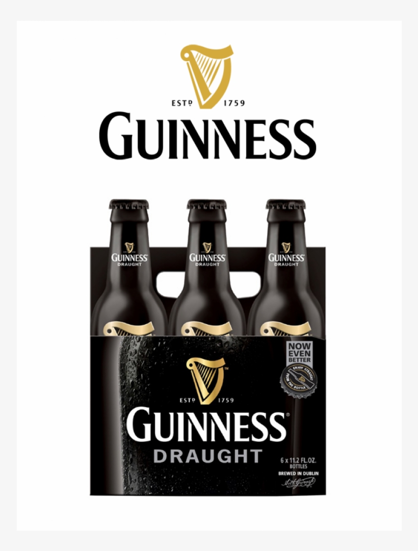 Download Guiness Draught 6 Pack Bottles - Guinness Draught Beer - 6 ...