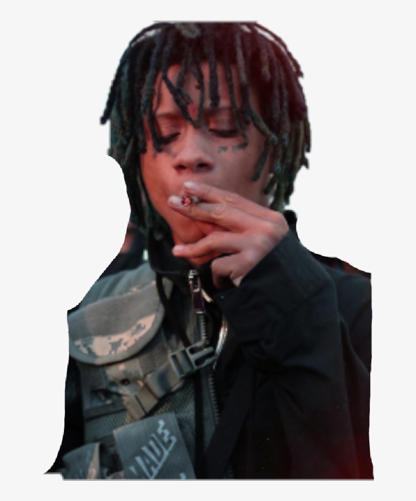 Report Abuse - Trippie Redd Smoking Weed Transparent PNG - 655x907 ...