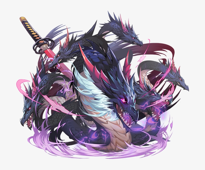 Eight-headed Orochi - Monster Warlord Ragnarok Transparent PNG ...