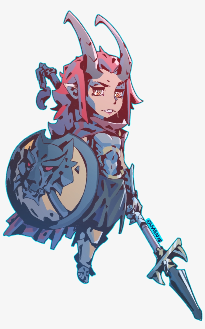 Spartan Tiefling /tg/ Request - Cartoon Transparent PNG - 1280x1710 ...