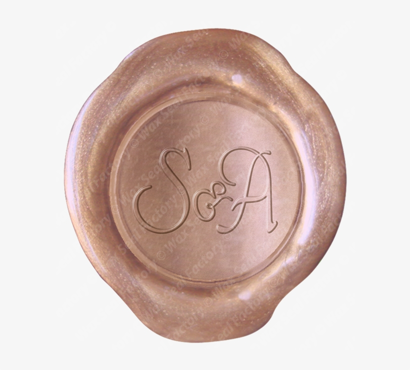 Custom Wax Stamp - Gold Wax Seal Png Transparent PNG - 600x660 - Free ...
