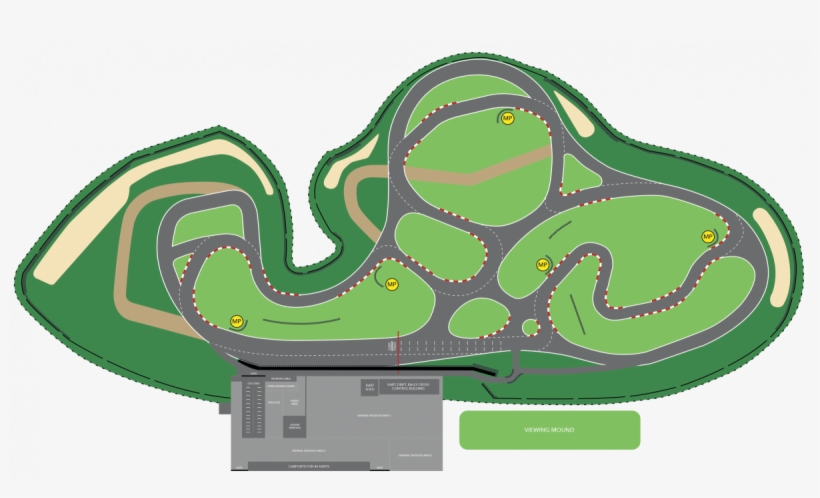 Kart Drift Rallycross Circuit Layout Transparent PNG - 1200x671 - Free ...