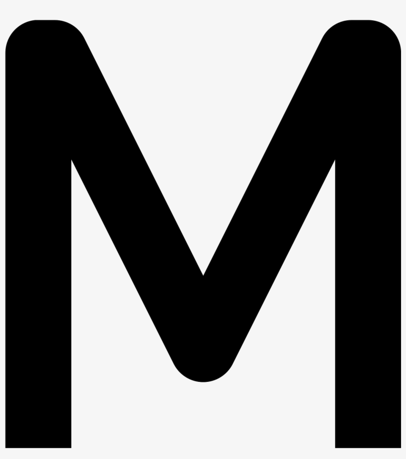 Icon Free Download And Clipart Royalty Free Stock - M Icon Png ...