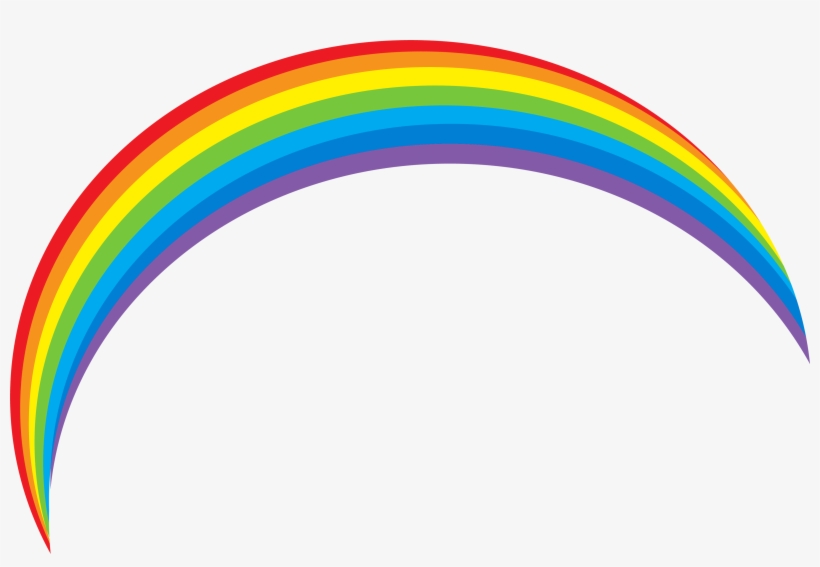 Rainbow Clipart Transparent Background Transparent PNG - 3496x2248 ...