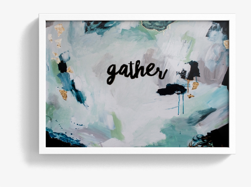 Download "gather" Print - Picture Frame - HD Transparent PNG - NicePNG.com