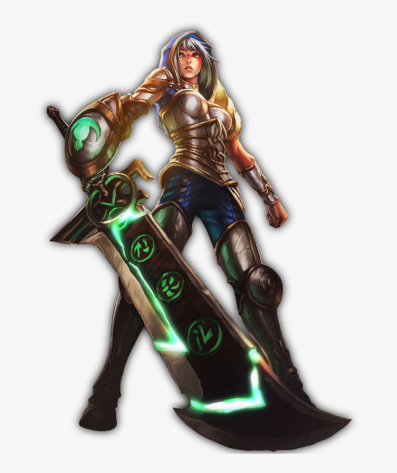 J7xubjt - League Of Legends Riven Png Transparent PNG - 894x894 - Free ...