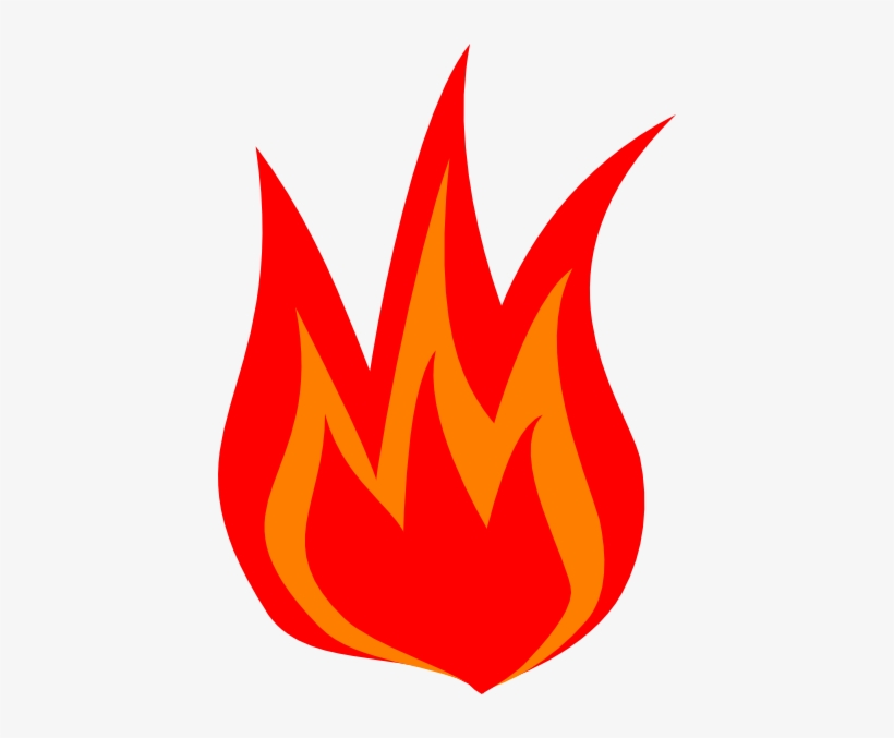 Red Flame Cartoon