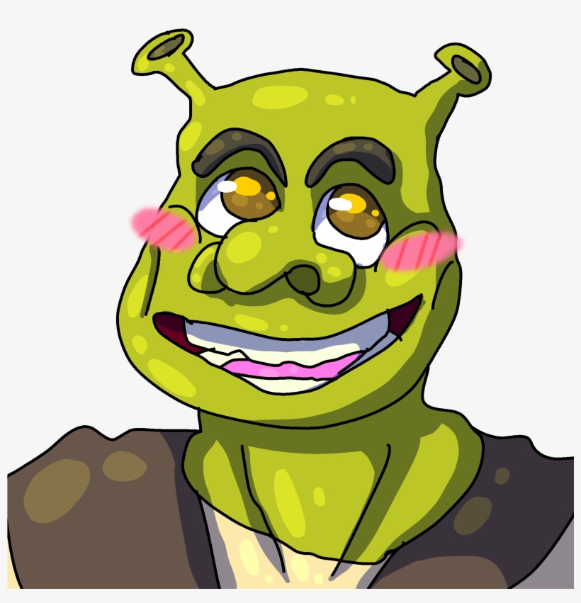 Donkey Shrek Film Series Drawing Screaming - Senpai Shrek Transparent ...
