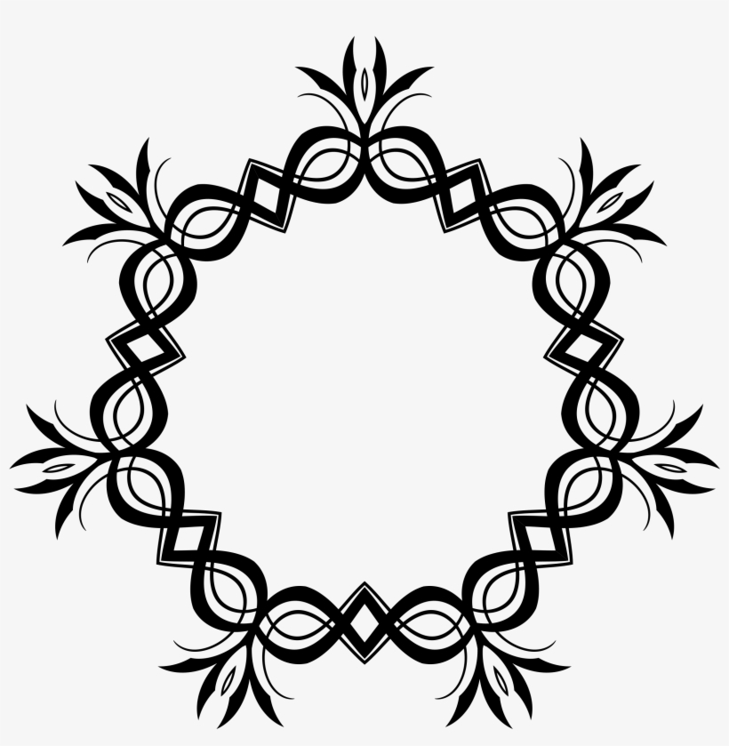 Clipart - Black Round Frames Png Transparent PNG - 2400x2340 - Free ...