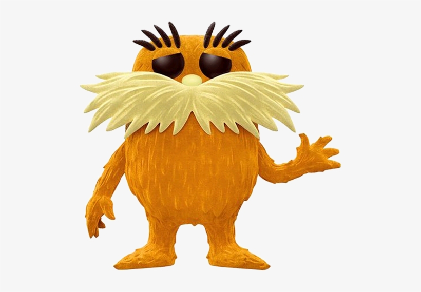 Lorax Flocked Sdcc 2017 Us Exclusive Pop Vinyl Figure - Dr Seuss Funko ...