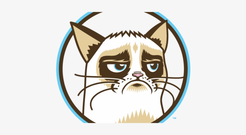 Grumpy Cat™ Coffee - Grumpy Cat Cafe Transparent PNG - 454x371 - Free ...