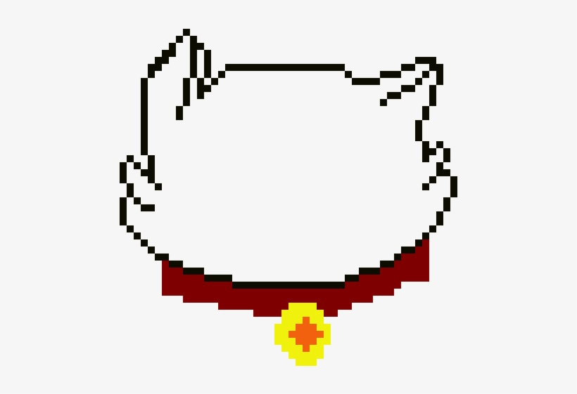 Grumpy Cat - Template Minecraft Pixel Art Grid Transparent PNG ...