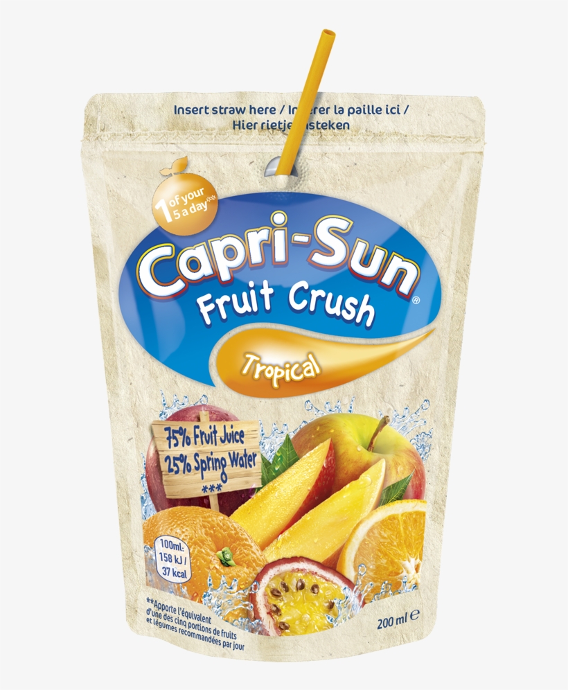 Fruit Crush De Capri-sun - Capri Sun Fruit Crush Tropical 5 X 200ml ...