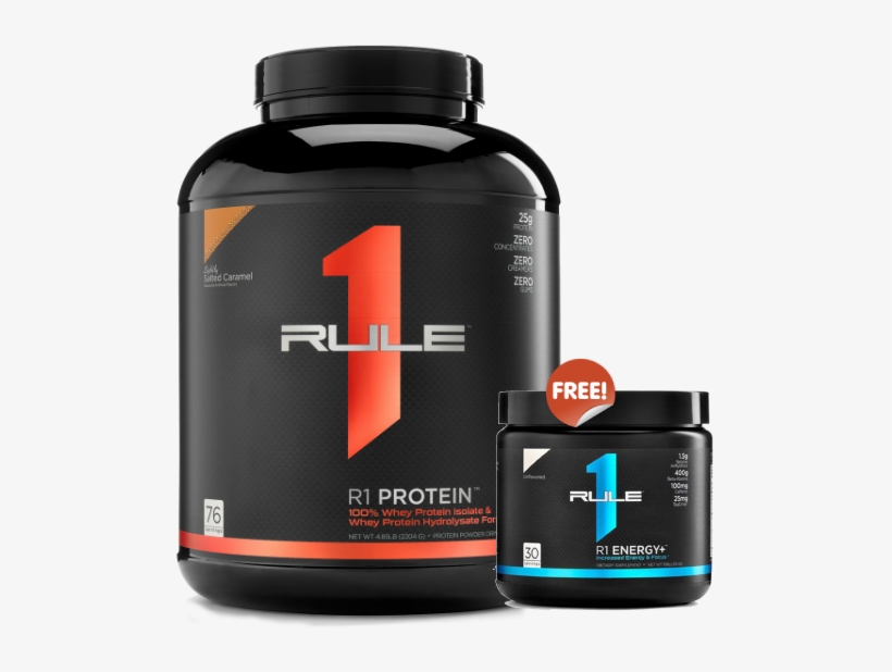 Rule 1 Whey Protein Isolate - Rule One Protein Transparent PNG ...