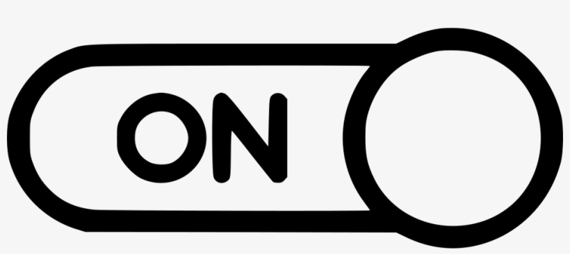 Button Switch Power Option Control Lever On Comments - Icon Transparent ...