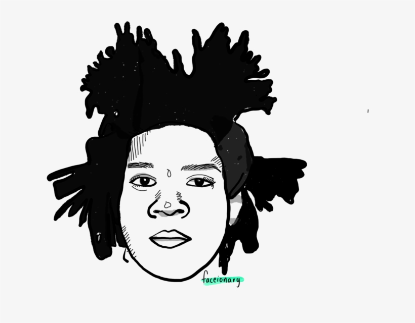Basquiat [faceionary] - Paper Transparent PNG - 1000x750 - Free ...
