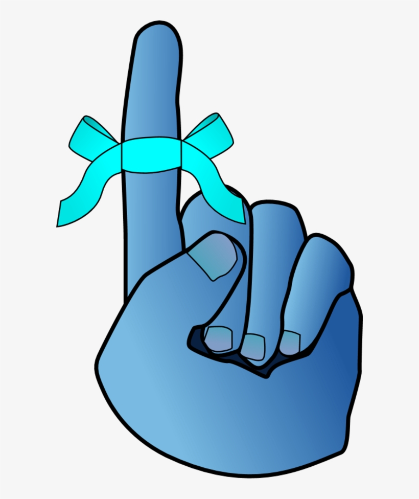 Free Reminder Finger Clipart