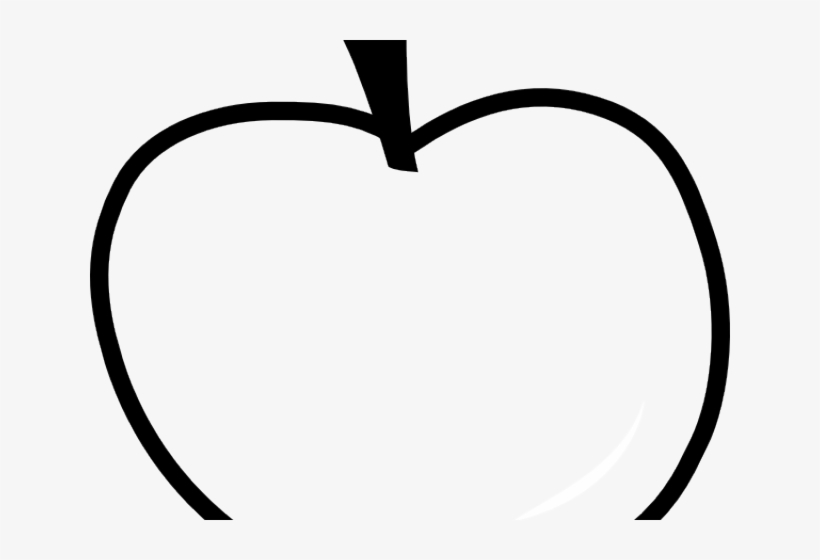 Download Apple Outline - Apple - HD Transparent PNG - NicePNG.com