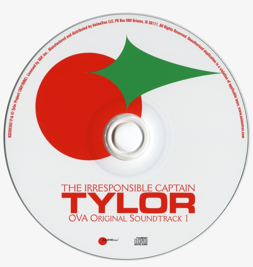 Ova Original Soundtrack 1 Cd - Irresponsible Captain Tylor: The Ova ...