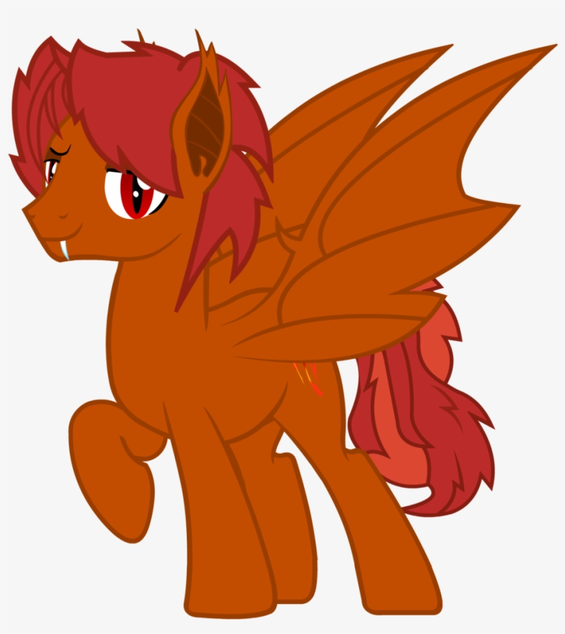 Goldenfoxda, Bat Ponified, Bat Pony, Dark Side, Oc, - Golden Fox Mlp ...