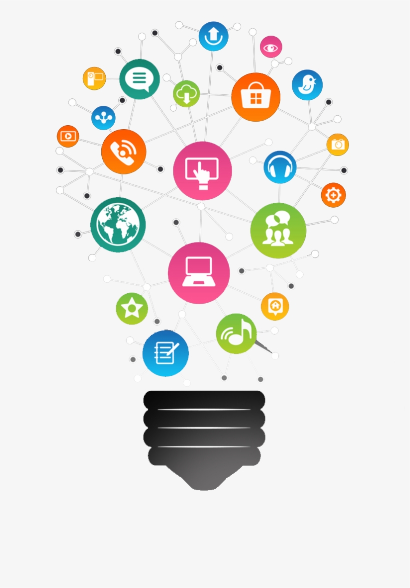 Graphic Design - Digital Marketing Bulb Transparent PNG - 1000x1199 ...