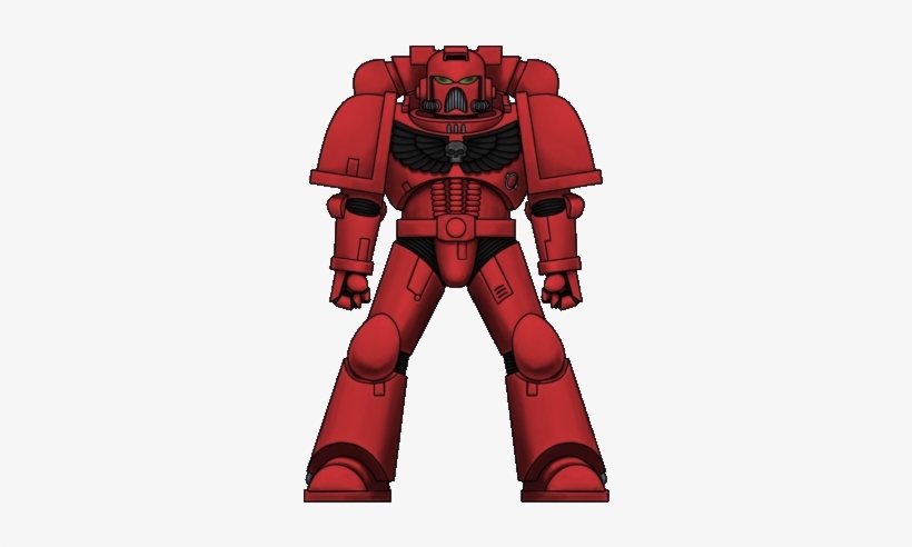 Download Colour Scheme Blood Angels - Silver And Red Space Marines - HD ...