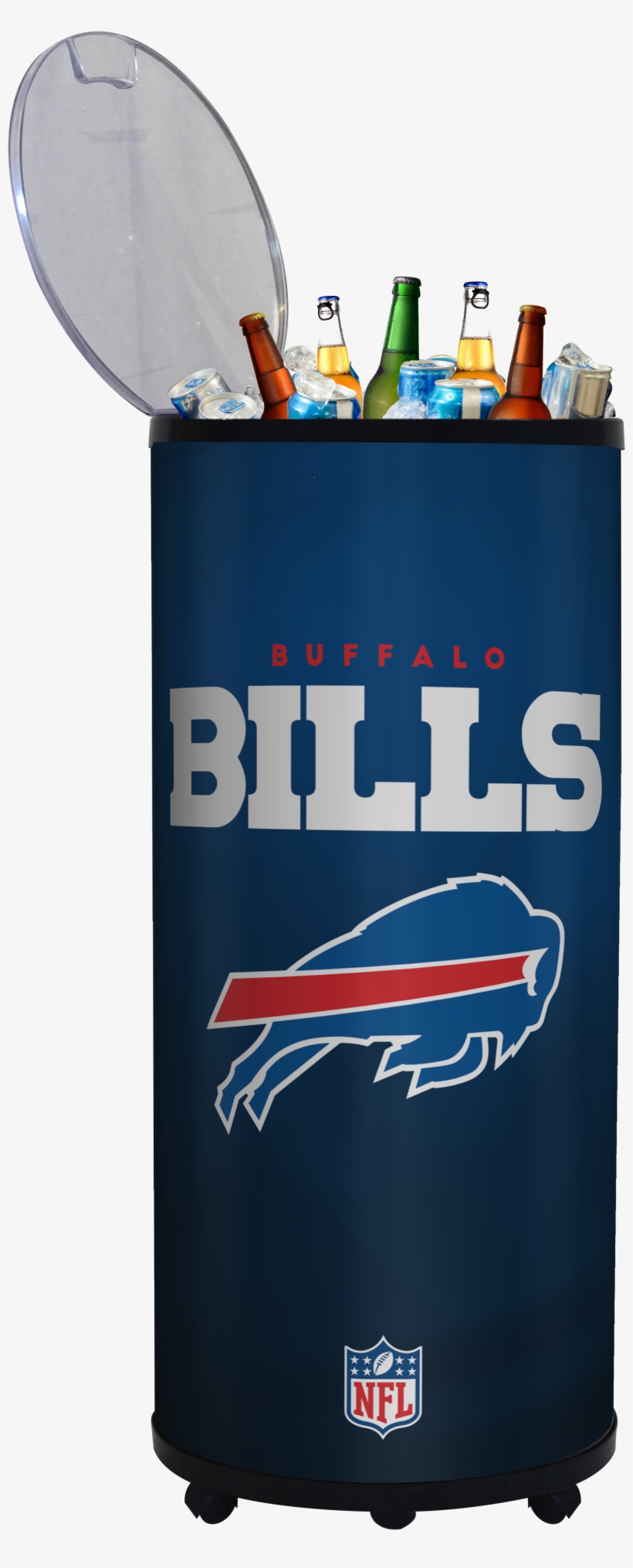 Buffalo Bills 17" X 40" Beverage Ice Barrel Cooler - Buffalo Bills ...