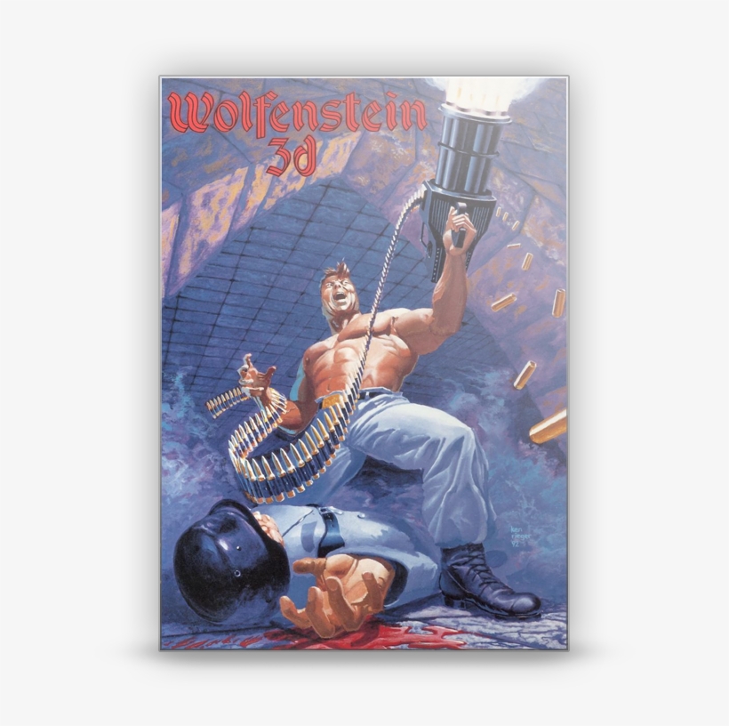 Download Wolfenstein 3d - 90s Game Cover Art - HD Transparent PNG ...
