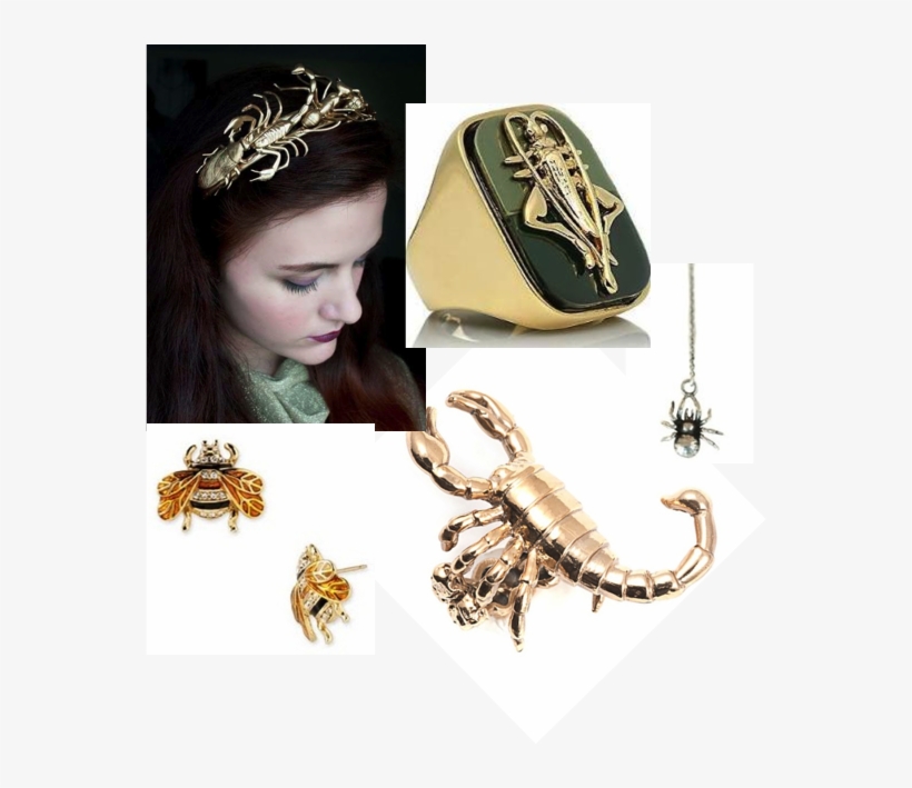 Golden Insect Tiara, Tory Burch Camille Ring, Pamela - Bernard ...