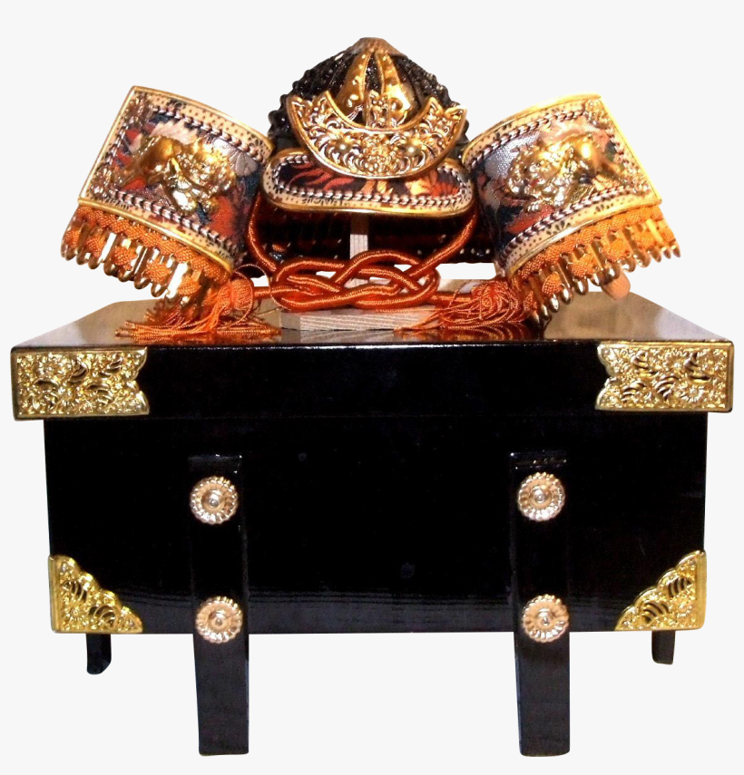 Small Kabuto Japanese Samurai Helmet W/box - Kabuto Transparent PNG ...