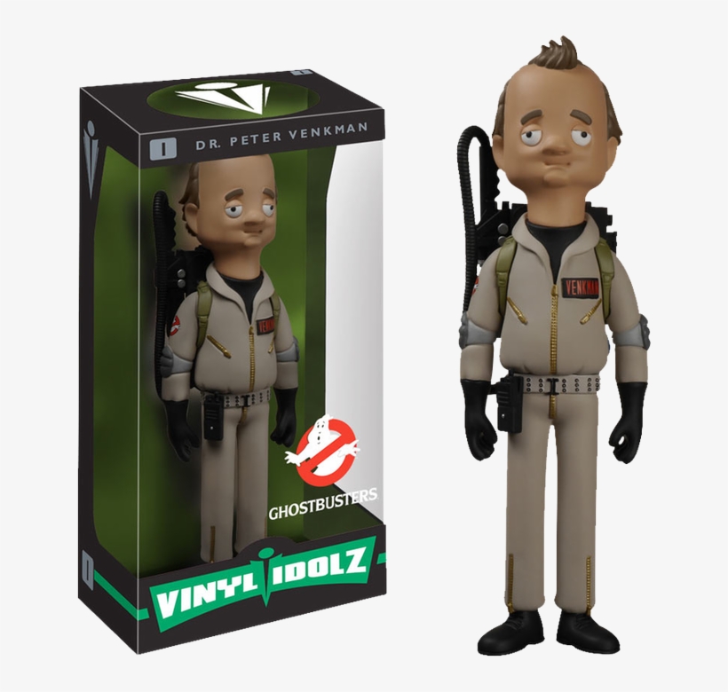 Funko Ghostbusters - Vinyl Idolz Ghostbusters Venkman Transparent PNG ...