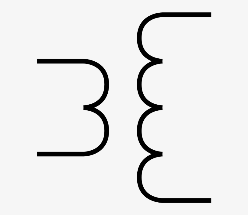 Transformer Step-up Air Core - Transformer Symbol In Circuits ...