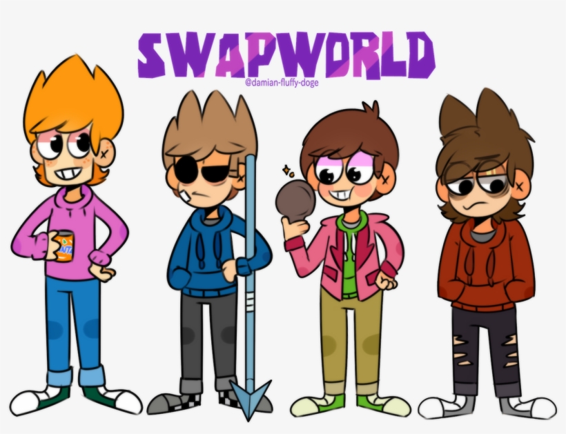 0 Replies 14 Retweets 40 Likes - Eddsworld Swapworld Au Transparent PNG ...