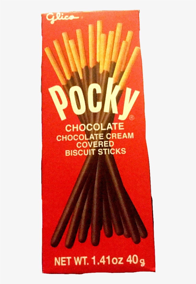 Glico Pocky Biscuit Sticks, Chocolate Cream - 1.41 Transparent PNG ...