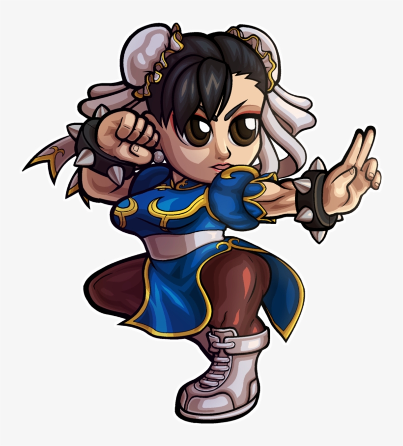 Street Fighter V - Sfv Chibi Chun Li Transparent PNG - 807x991 - Free ...