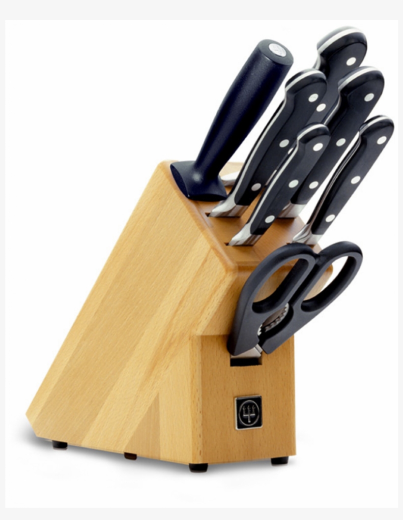 8 Piece Classic Knife Block Set - Classic 8 Piece Knife Block Set ...