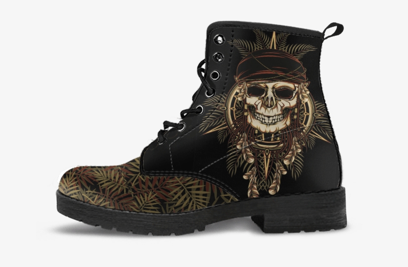 Skull Obsession Pirate Skull Boots Ii - Moon Boots Transparent PNG ...