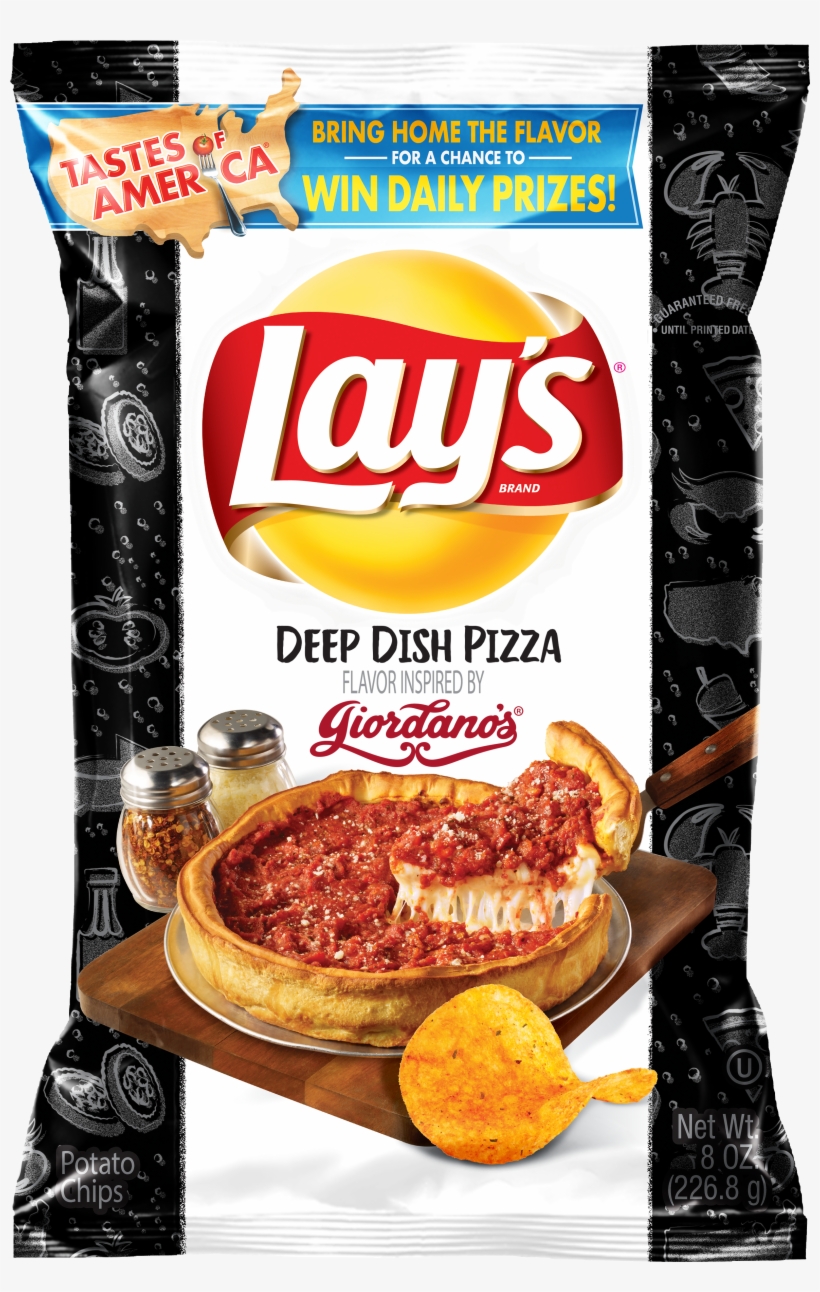 Chicago Frito Lay's Potato Chips Launched Eight New - Lays Deep Dish ...