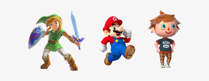 Nintendo Png - Legend Of Zelda Link Between Worlds Eshop Download ...