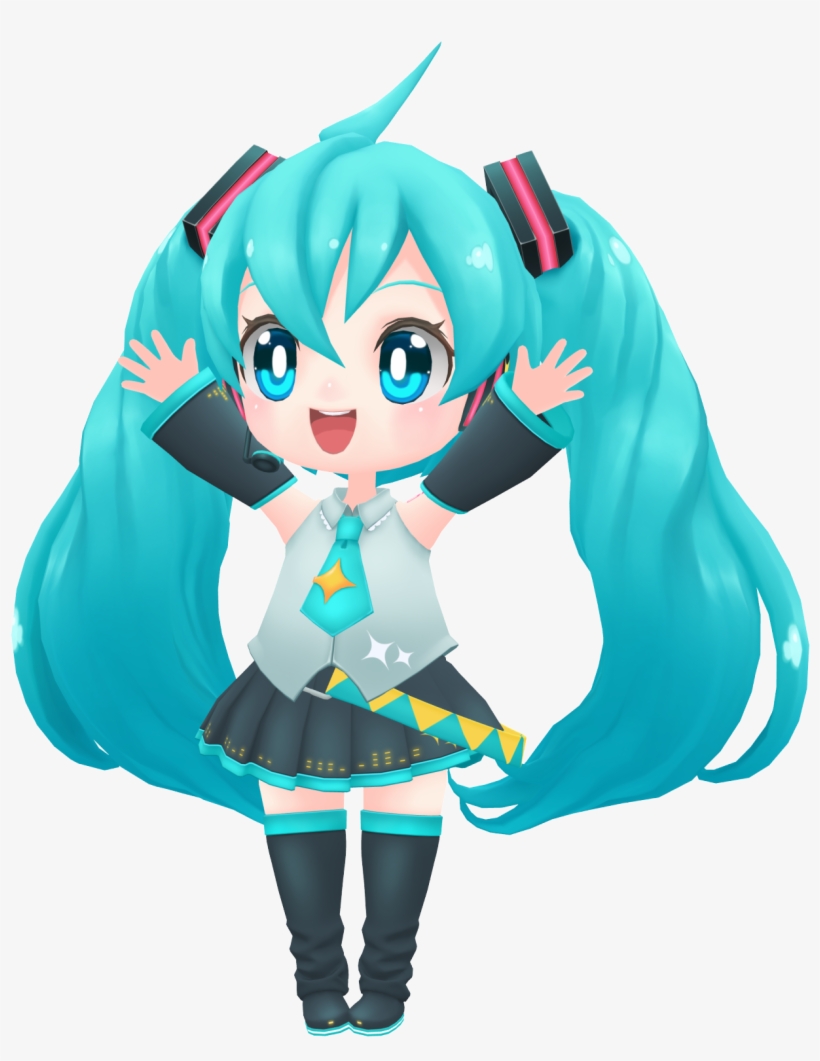 Download Today's Miku Module Of The Day Is - Hikari Tv Miku Mmd - HD ...
