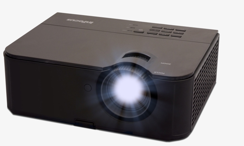 Projector Png Picture - Infocus In3126 Data Projector Transparent PNG ...