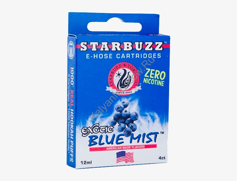 Картриджи Starbuzz Без Никотина Blue Mist - Chicha Electronique Starbuzz Gout Transparent PNG ...