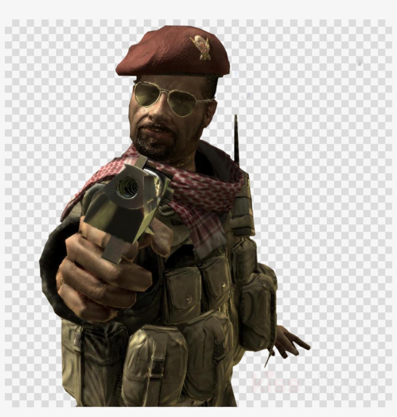 Download Cod 4 Render Clipart Call Of Duty - Call Of Duty 4 Terrorist ...