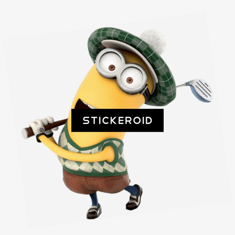 Minion Golfer Transparent PNG - 894x849 - Free Download on NicePNG