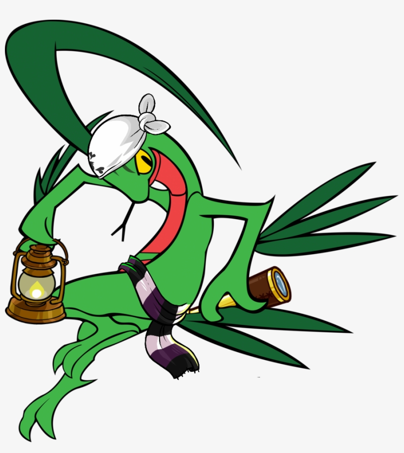 Treecko - Grovyle - Grovyle Arms Crossed Transparent PNG - 900x966 ...